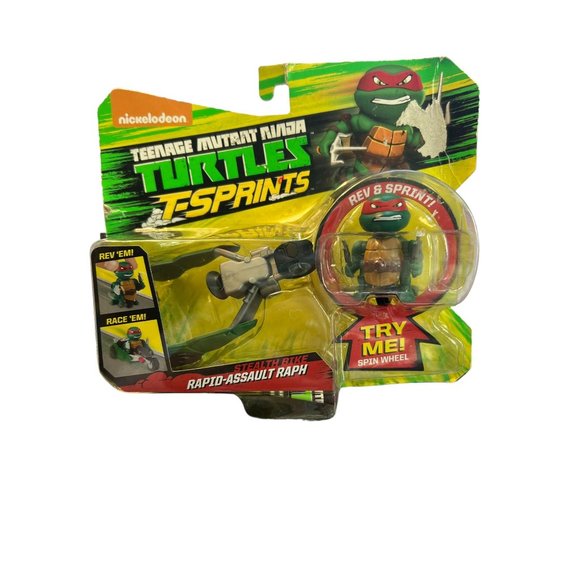 Nickelodeon | Toys | 25 Tmnt Ninja Turtles Tsprints Stealth Bike Rapid ...